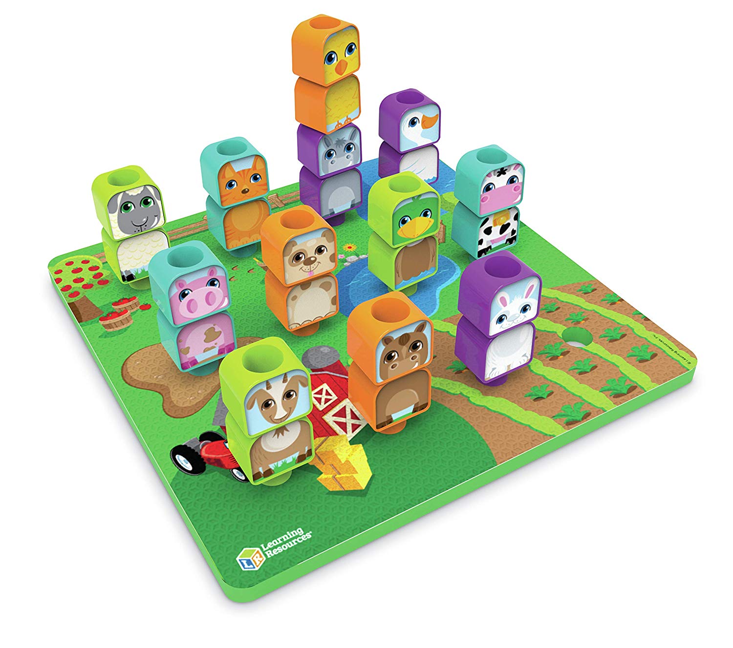Learning Resources Peg Friends Stacking Farm – TopToy
