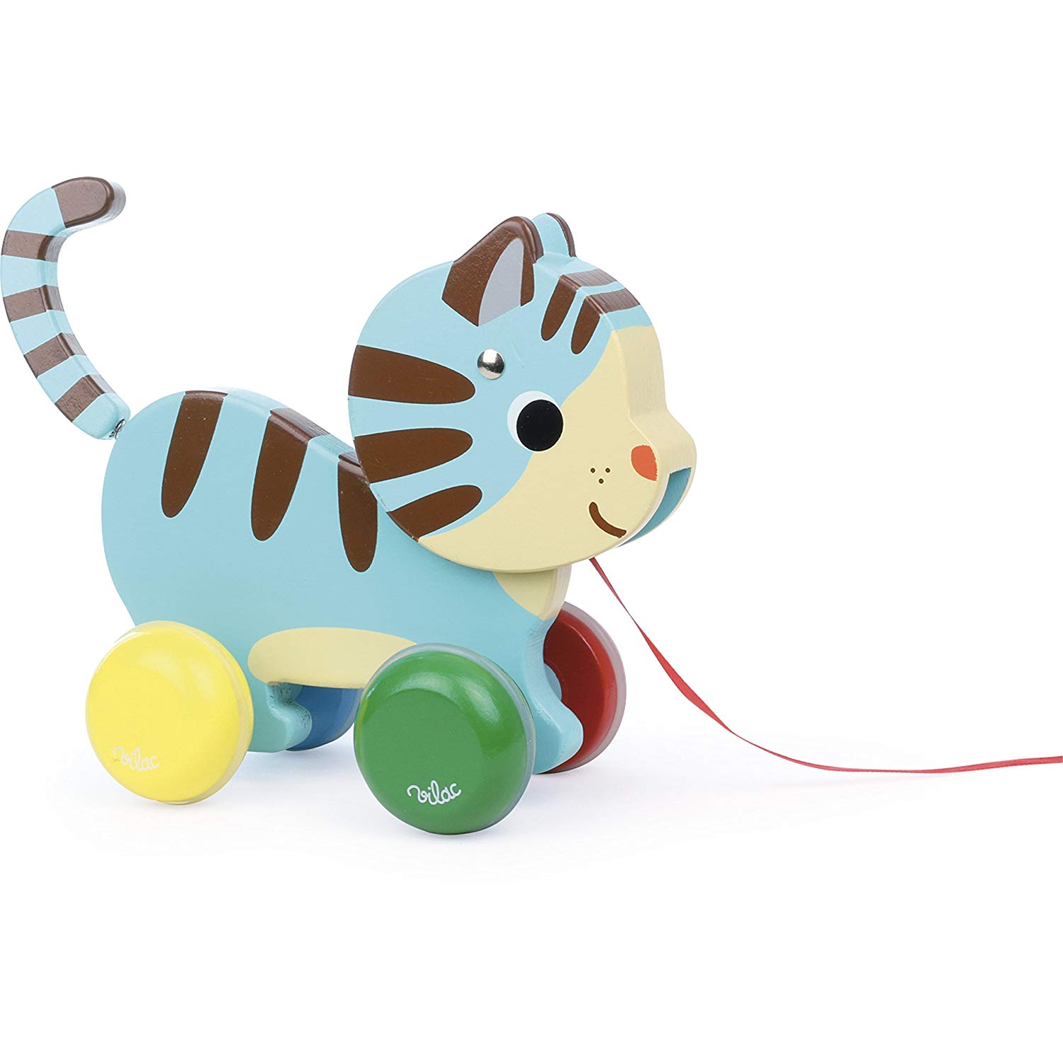 Vilac Vilac4607 Marcel The Cat Pull Toy by Melusine – TopToy