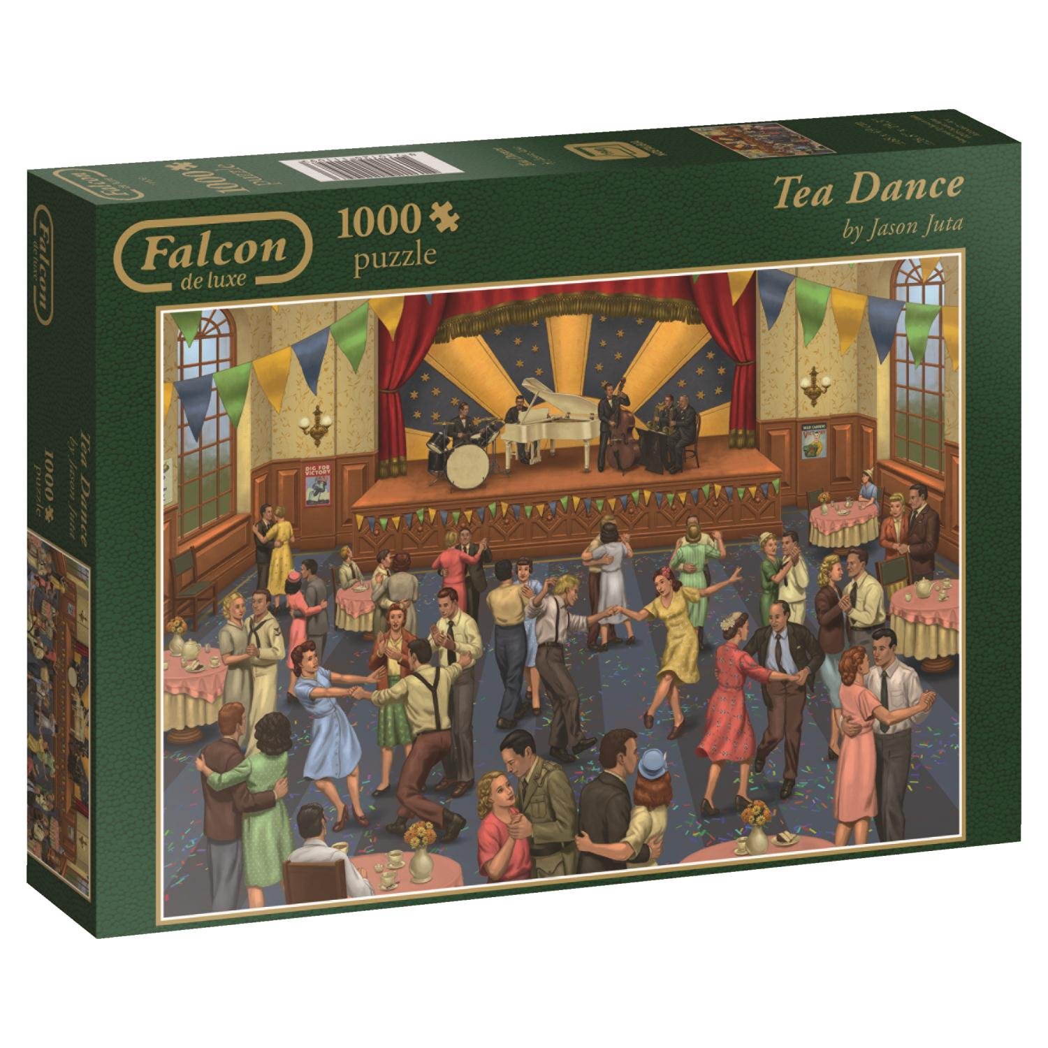 Falcon Games Tea Dance Jigsaw Puzzle (1000 Piece) Multi – TopToy