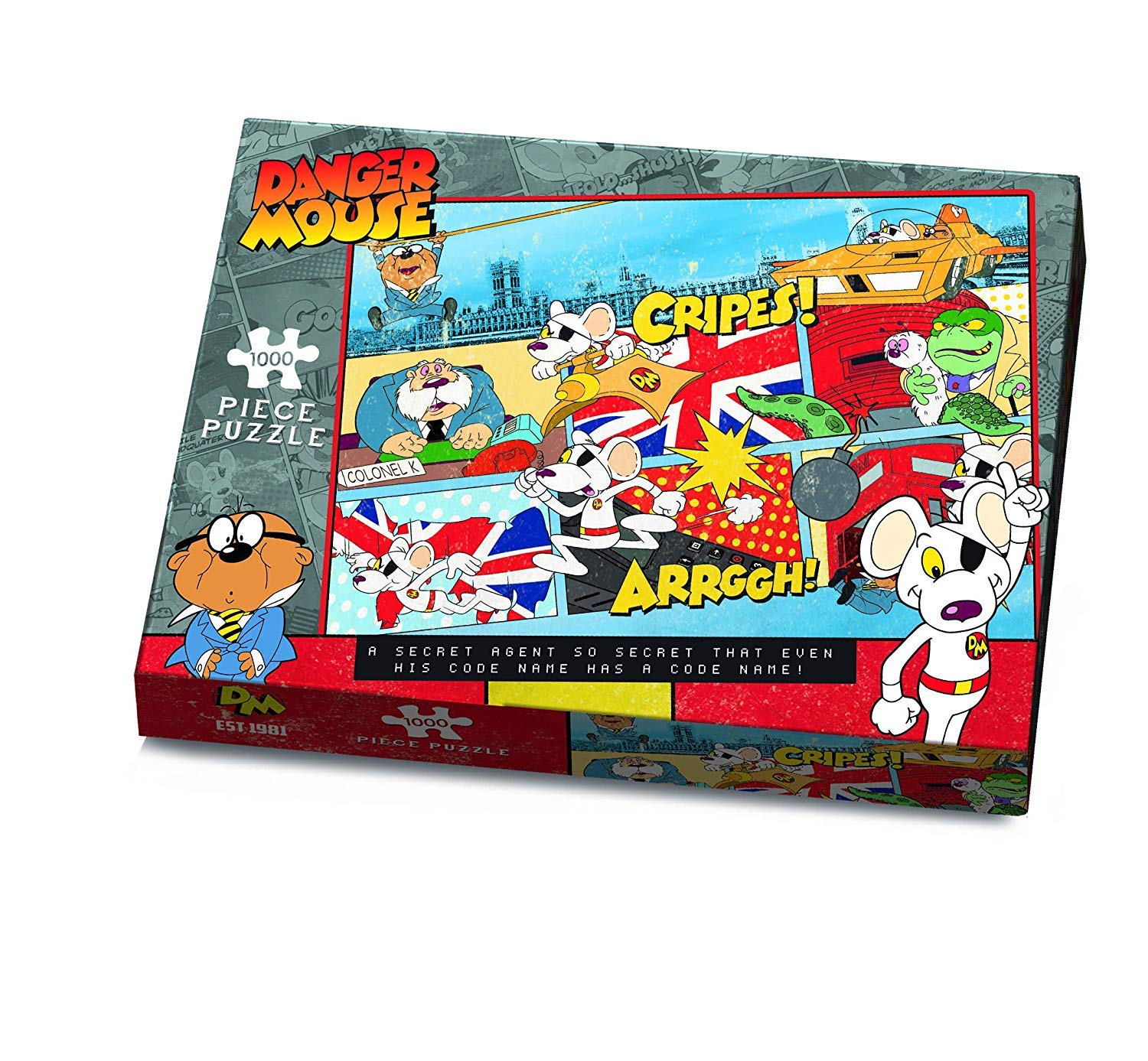 Paul Lamond Games “Danger Mouse Cripes! Puzzle (1000-Piece) – TopToy