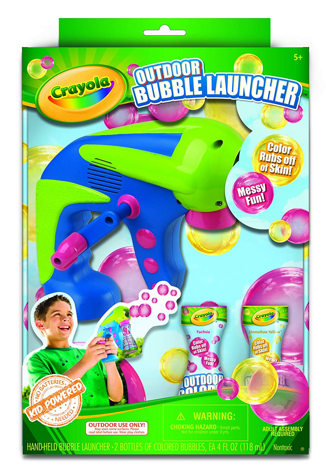 CRAYOLA Bubble Launcher – TopToy