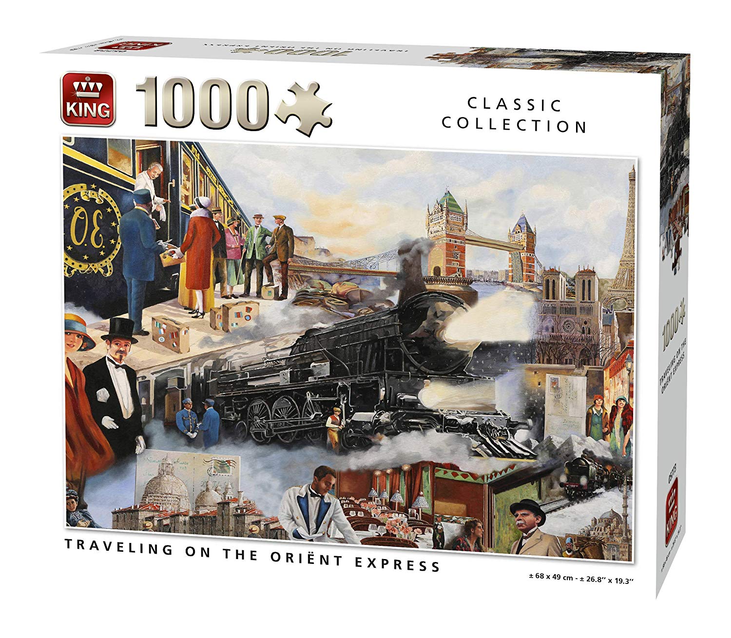 Orient Express Jigsaw Puzzle 1000-Piece – TopToy