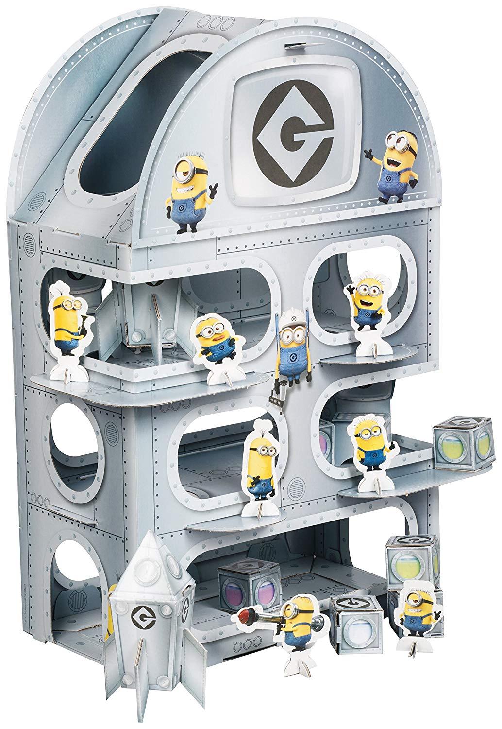 Sambro TOY-1509-01 Despicable Me Minion’s House Playset – TopToy