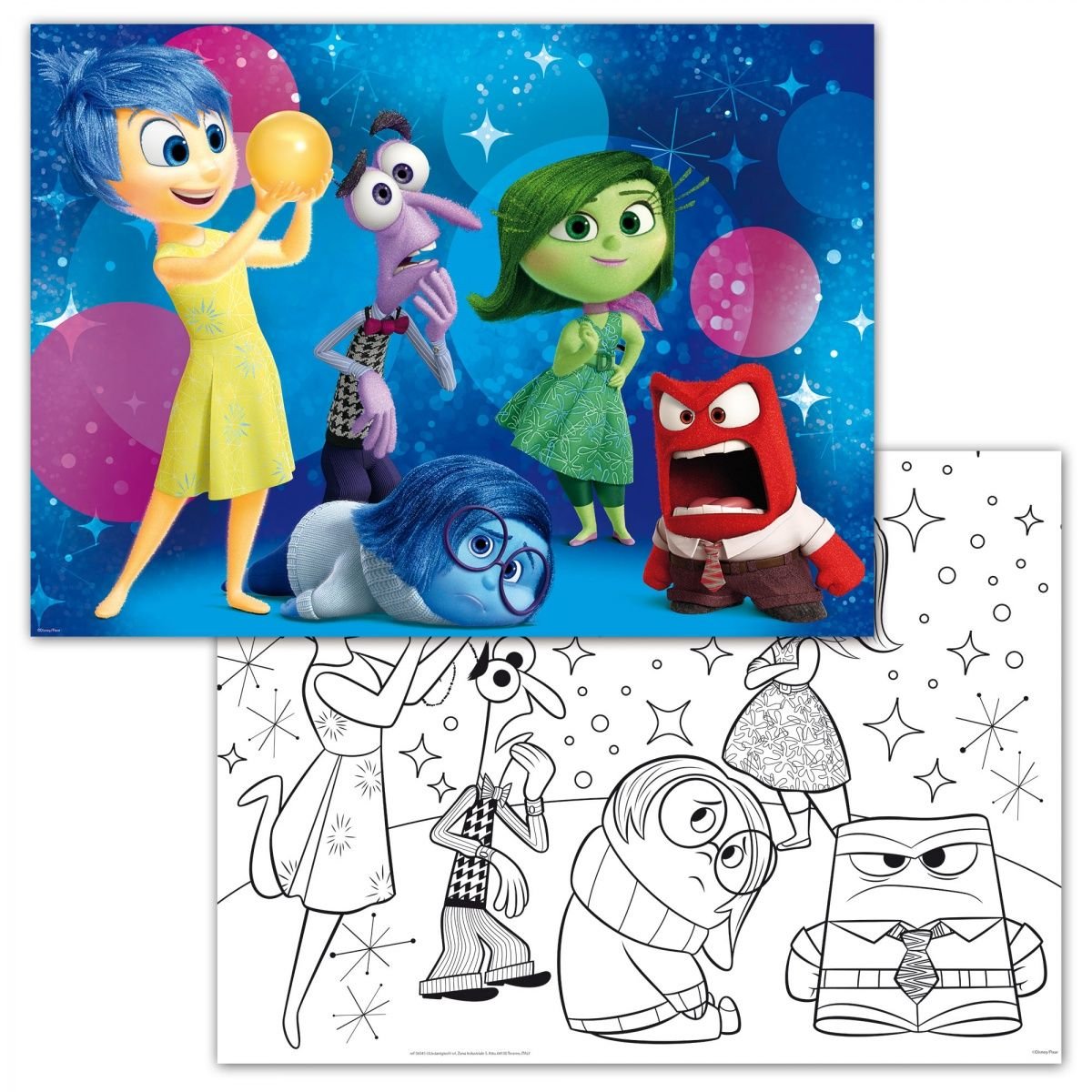 Lisciani Giochi 56545 – Puzzle DF Supermaxi 150 Inside Out – TopToy