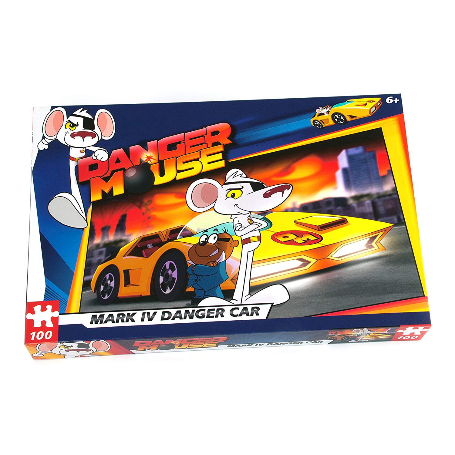 Paul Lamond Danger Mouse Car MKIV Puzzle (100-Piece) – TopToy