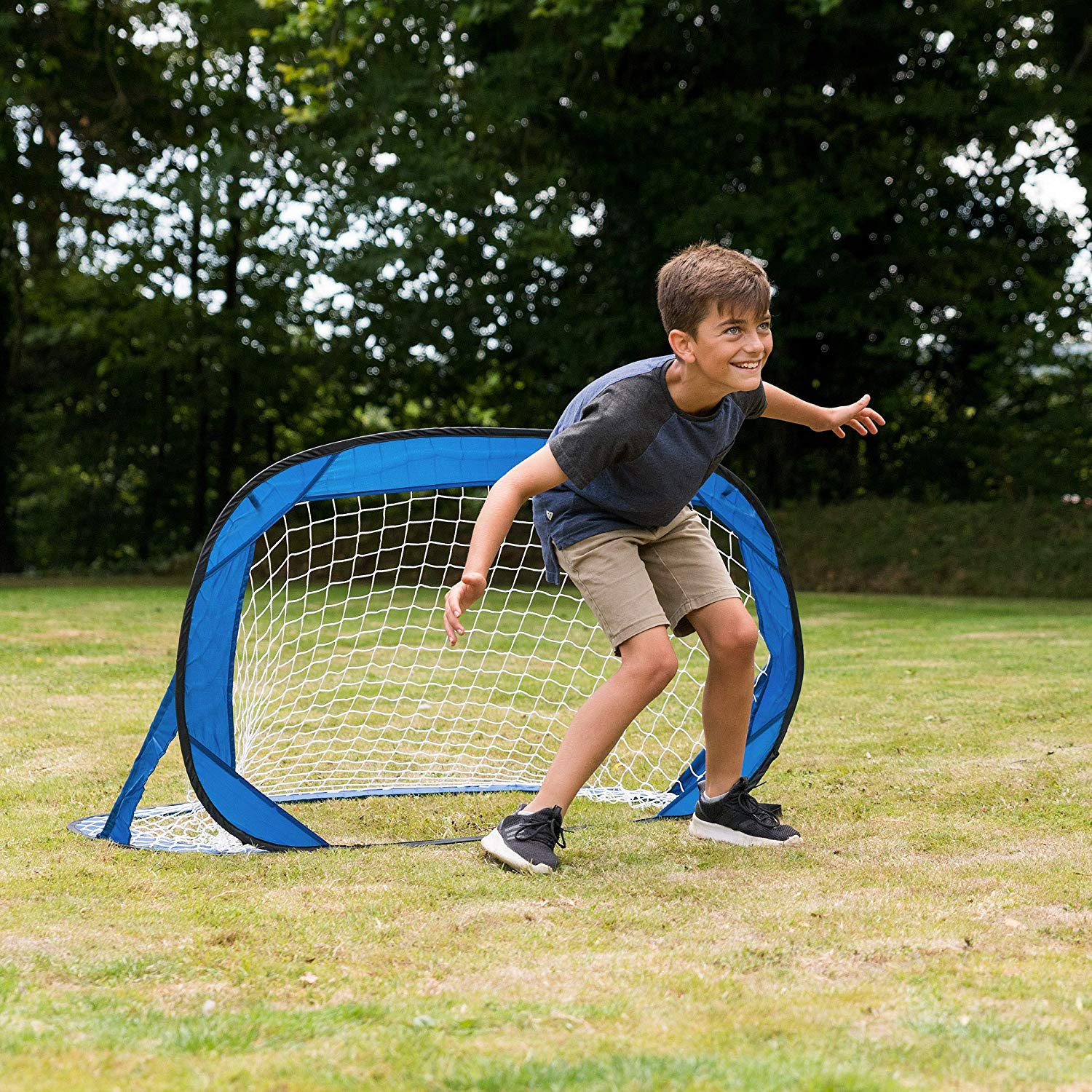 Wilton Bradley, Goaline Kids Pop-Up Goal Net, Set of 2, for Indoor or ...