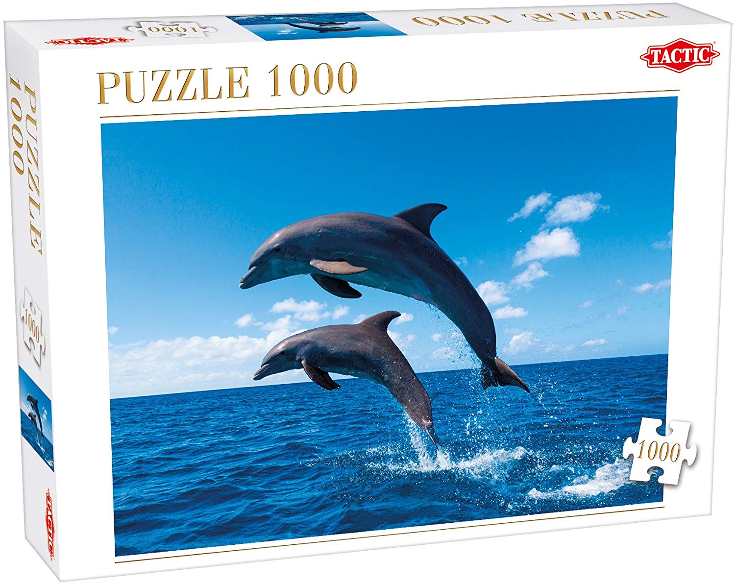 Tactic 53864 Two Dolphins Jumping Puzzle (1000-Piece) – TopToy
