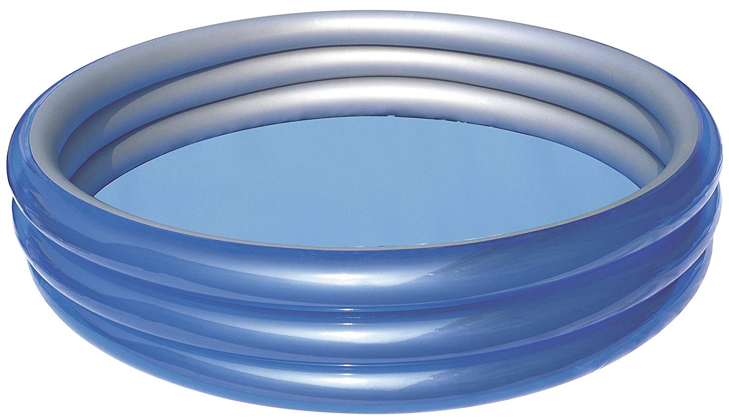Bestway 98 x 21-inch Big Metallic 3-Ring Pool – TopToy
