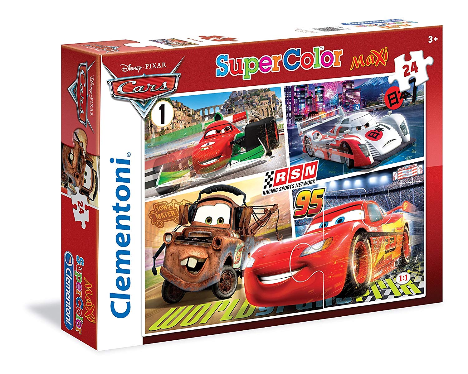 Clementoni “Cars Maxi Puzzle (24-Piece) – TopToy
