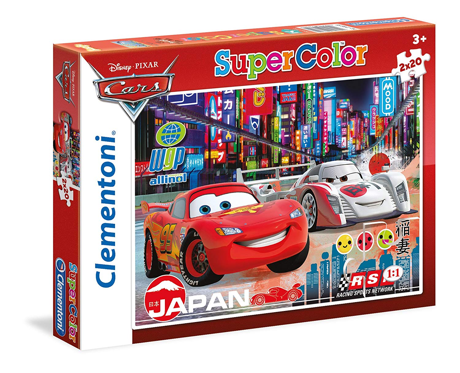Clementoni “Cars Puzzle (2 x 20-Piece) – TopToy