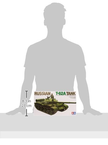Tamiya TM35108 35108 Russian T-62A Tank 1:35 Military Model Kit – TopToy