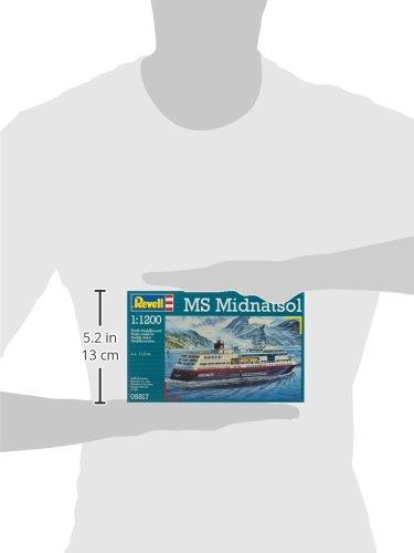 Revell 05817 11.3 cm “MS Midnatsol” Model Kit – TopToy
