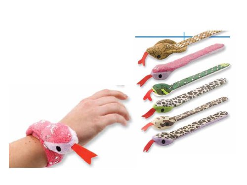 Wild Republic 88079 Snap Bracelet Set Snakes, 24 Pieces in a Box, Gifts ...
