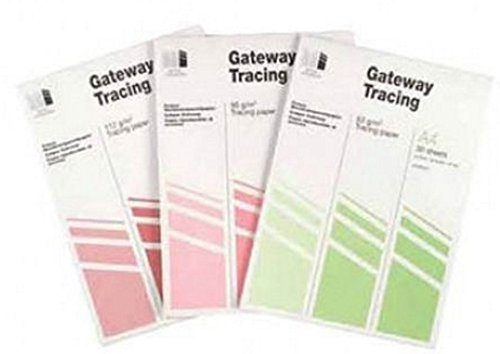 Gateway Quality Heavyweight Tracing Paper Pad 112gsm 50 x A3 Sheets ...