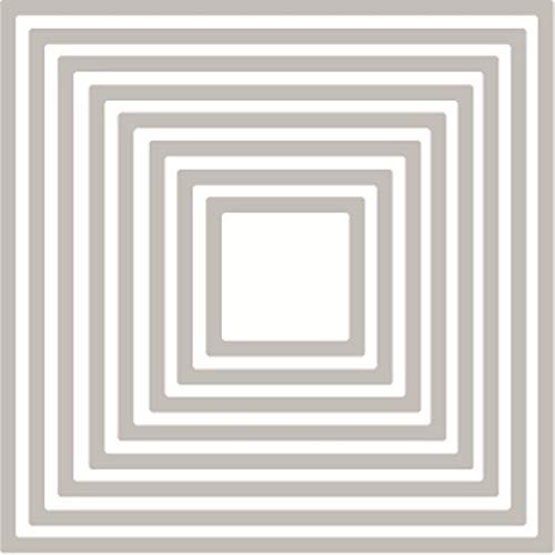 Sizzix Framelits Square Frames – Multicolour, One Size – TopToy