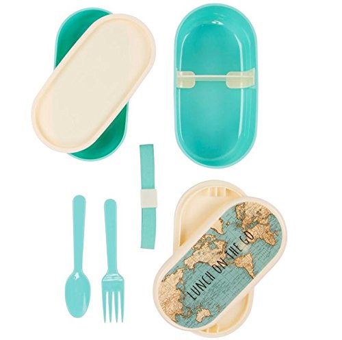 Sass & Belle Vintage Map Bento Lunch Box – TopToy