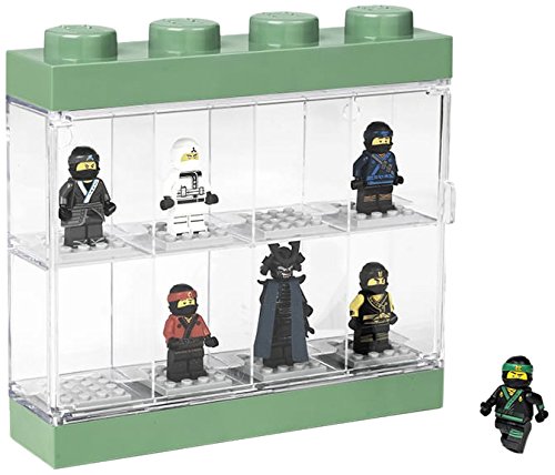 LEGO Ninjago Movie Minifigure Display Case For 8 Minifigures, Stackable ...