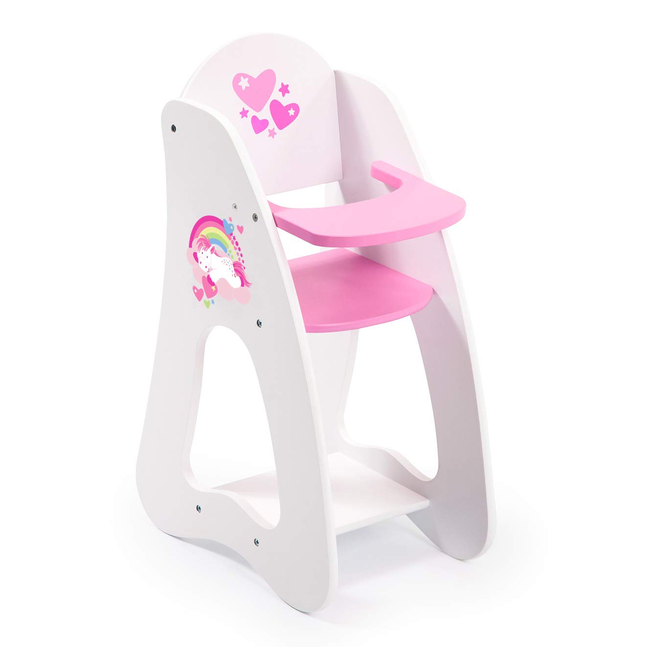 Bayer Design 50103AA Wooden High Chair Princess World, Baby Highchair ...