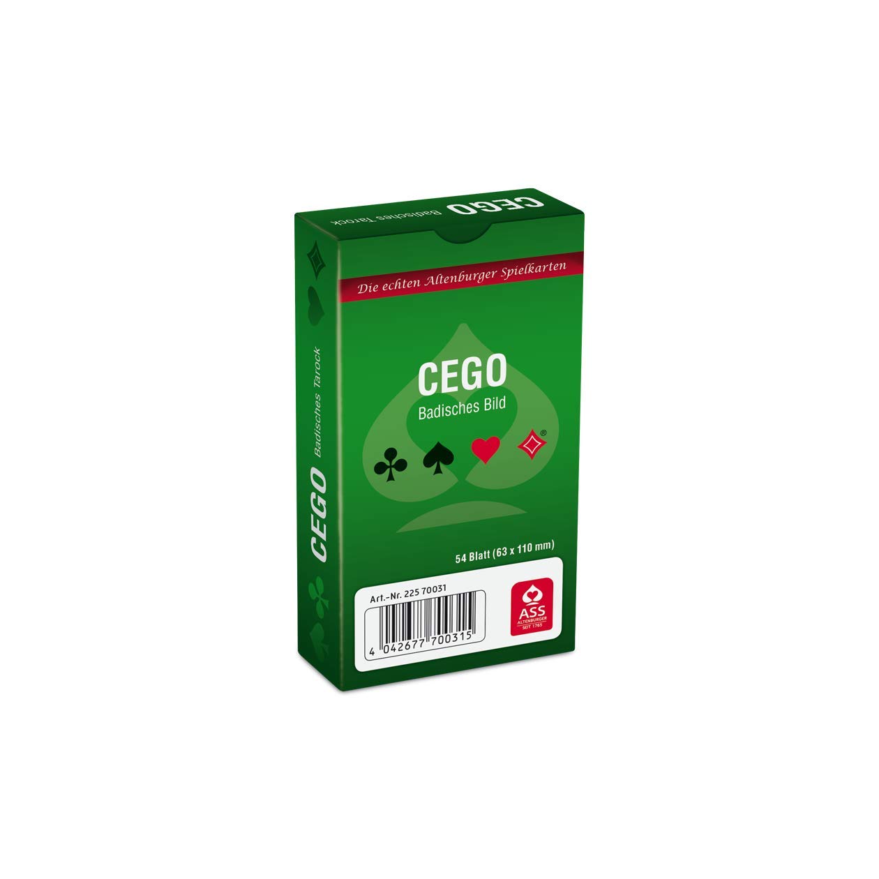 ASS 620.116.3 Altenburger 22570031 – Cego – Badische Tarock Card Game ...
