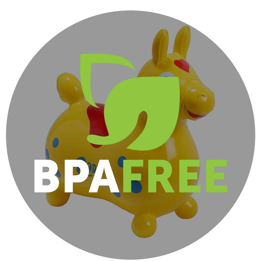 Gymnic “Rody” Hopping Horse Toy (Yellow) – TopToy