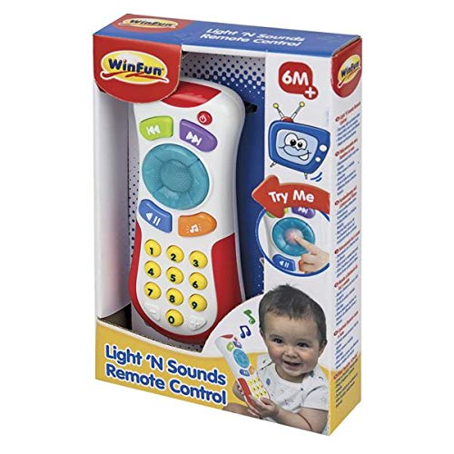 winfun Remote Control with Lights and Sound for Babies, White (CPA Toy ...