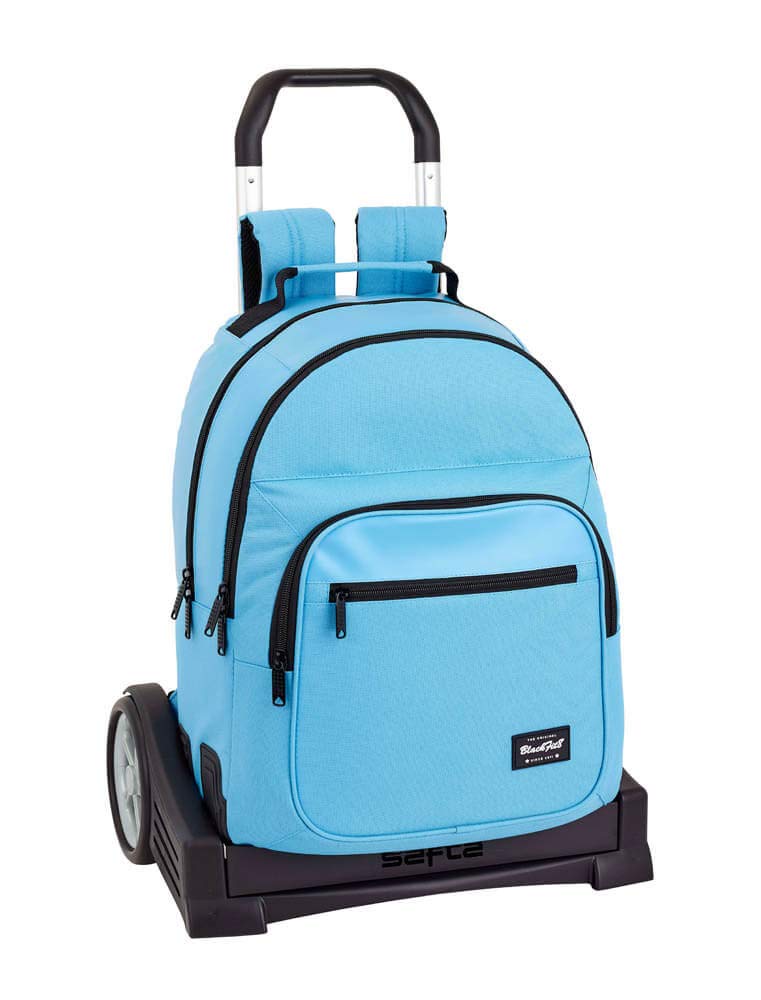 BlackFit8 Blue Official Ergonomic Back Backpack with Evolution Safe ...