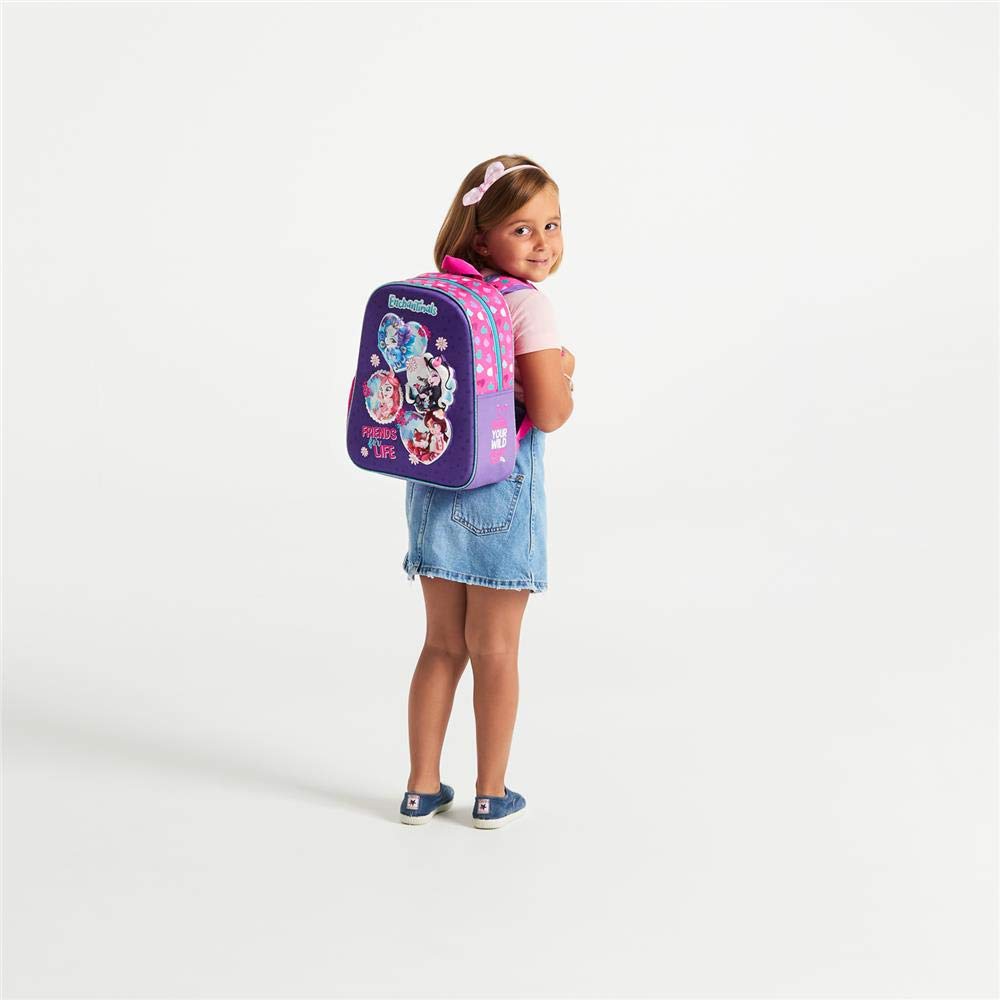 Enchantimals In the Woods Pre-school backpack Purple 27x33x11 cms ...