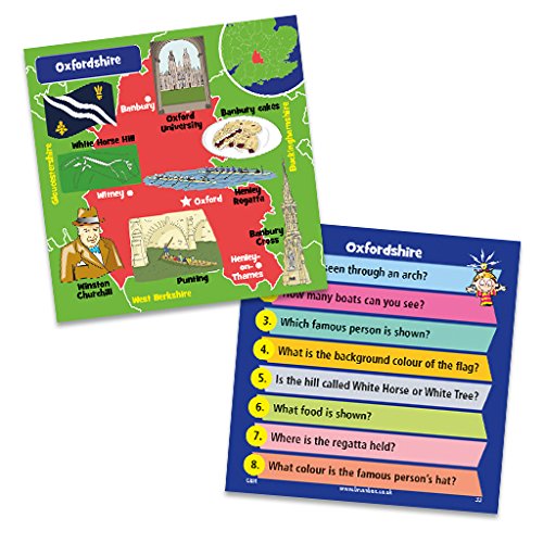 BrainBox | Around The UK | Card Game | Ages 8+ | 1+ Players | 10 ...