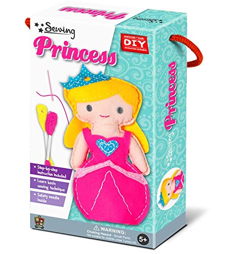 C.S. Kids DIY Princess Doll, First Sewing Arts & Crafts Gifts ...