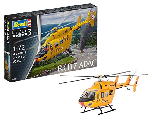 Revell 04953 “BK-117 ADAC” Model Kit – TopToy