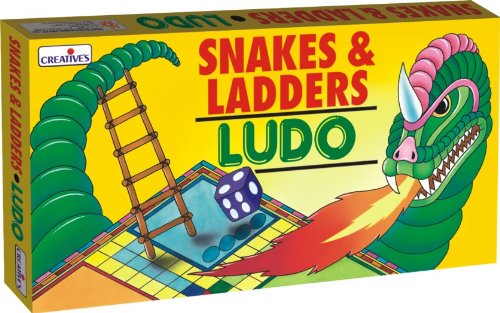 CREATIVE EDUCATIONAL Snakes and Ladders Ludo Creative Games – TopToy