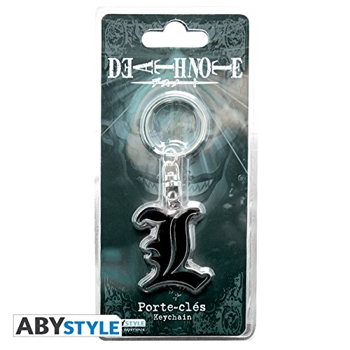 ABYstyle – DEATH NOTE – Keychain “L – Symbol” – TopToy
