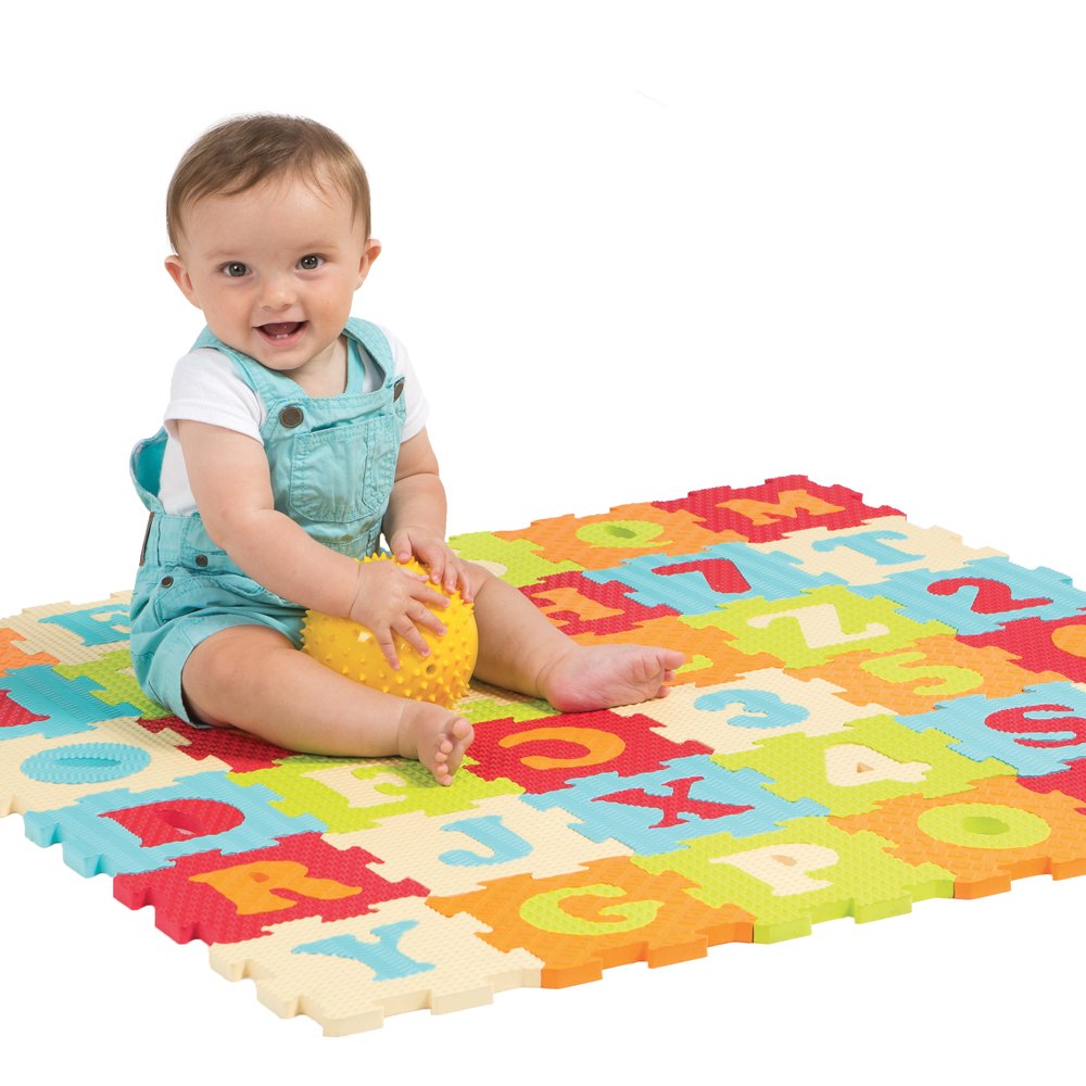 LUDI Foam Puzzle Pieces with Letters and Numbers-Random model – TopToy