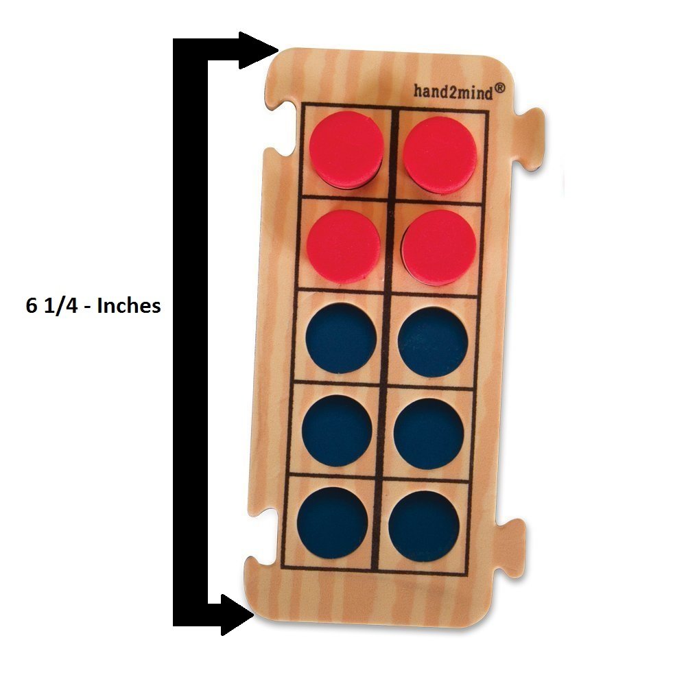 Learning Resources 4-Pack Rekenrod Foam Ten-Frames – TopToy