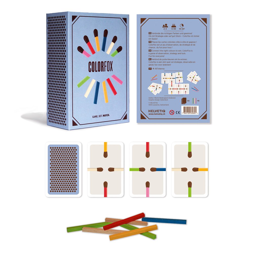 Helvetiq COLOR Game, Multicolour – TopToy