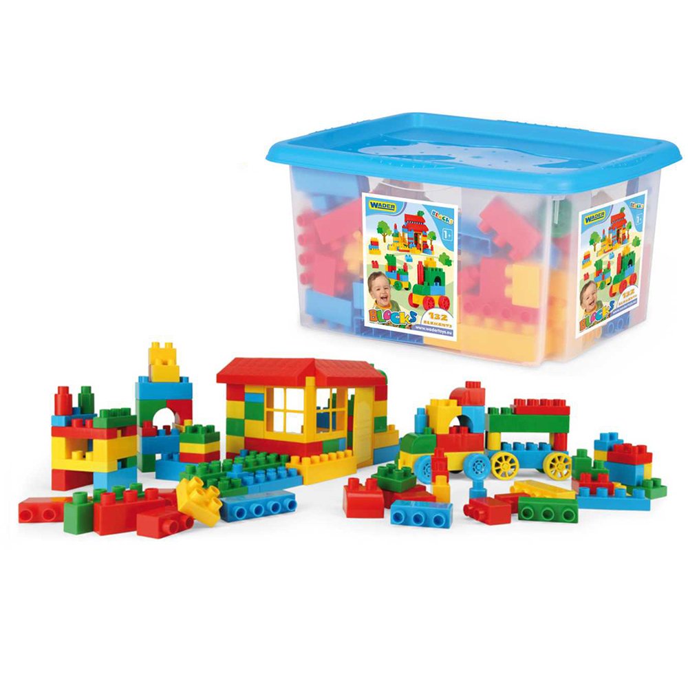 Wader Blocks in a Box (132-Piece) – TopToy