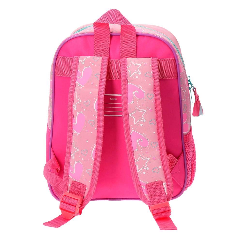 Nella Pre-school backpack Pink 23x28x10 cms Polyester 6.44L – TopToy