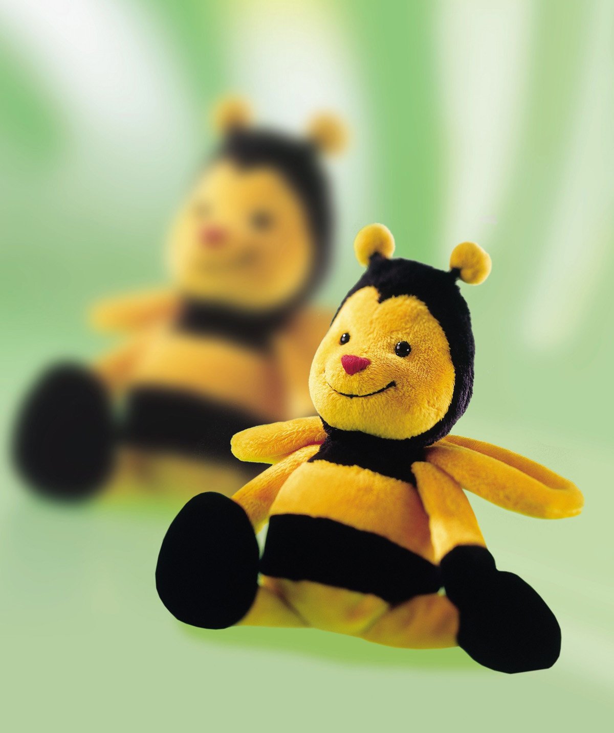 Schaffer 4350 Bine Bee Cuddle Toy, 16 cm, Yellow/Black, Multicoloured ...