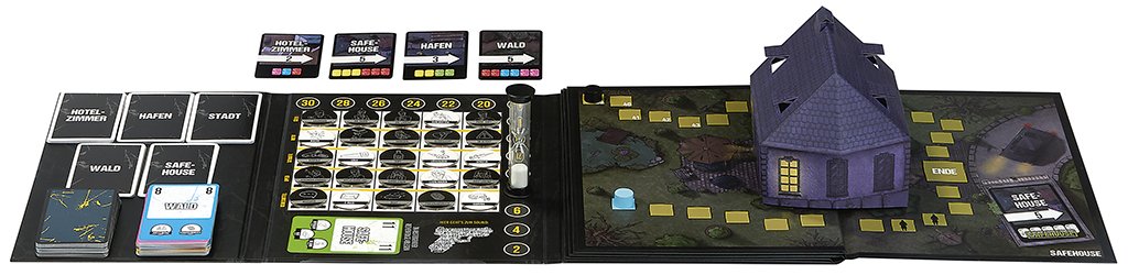 Moses Sebastian Fitzek SafeHouse – The Game, Board Game by Marco ...