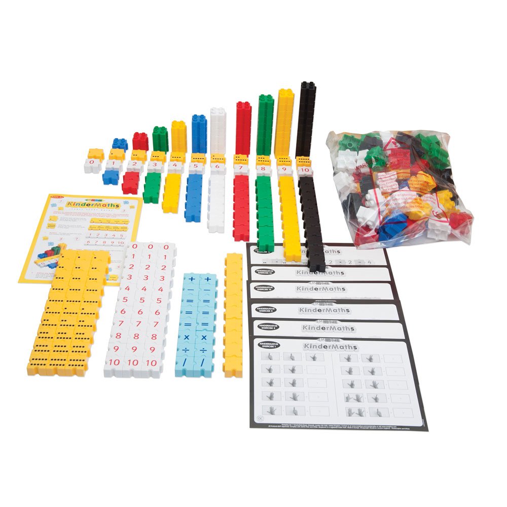 Morphun 43162B Kinder Maths Double Building Bricks Set – TopToy