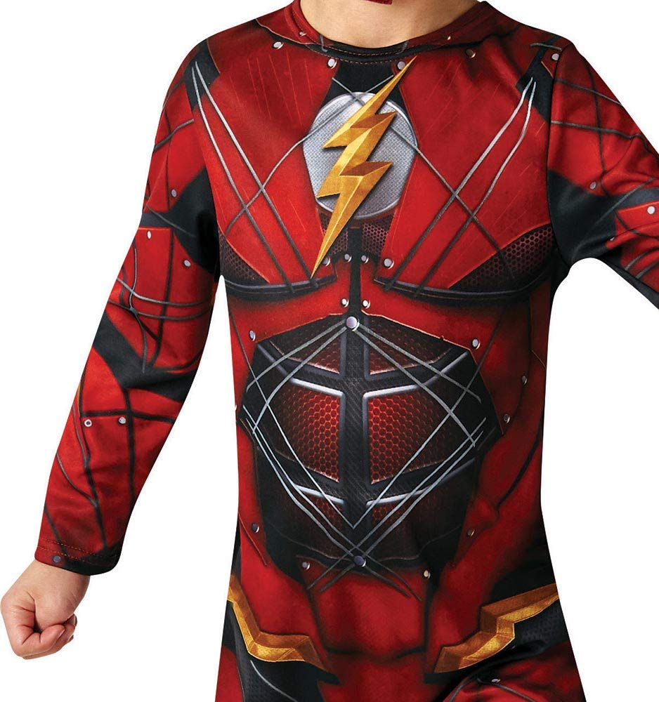 Rubie’s Official DC Justice League The Flash, Children Costume – Medium ...