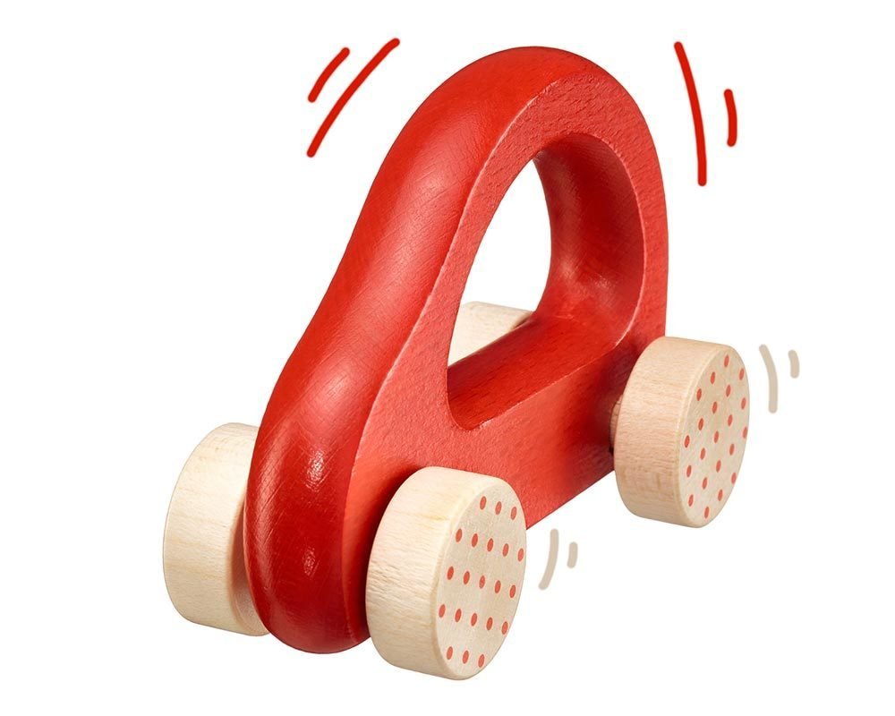 Selecta 64007 Sliding car Small Speedster, red – TopToy