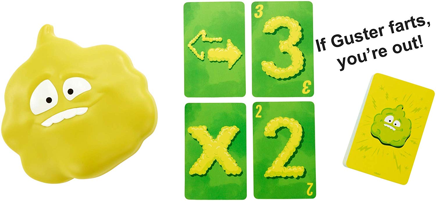 Gas Out Card Game Action Reflex Family Fun Childrens Toy Mattel – TopToy