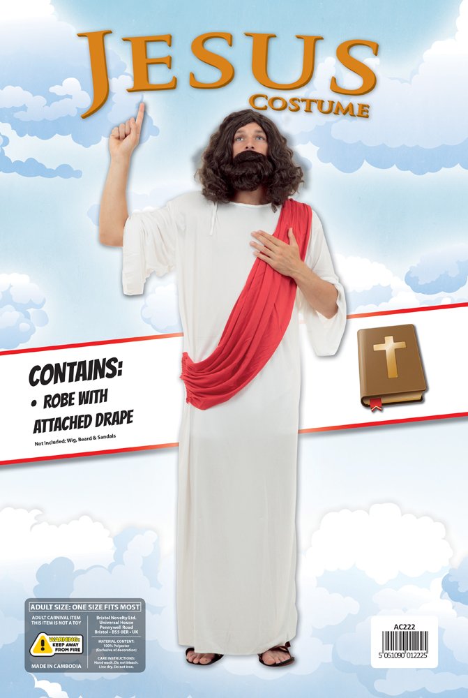 Jesus mens fancy dress costume – TopToy