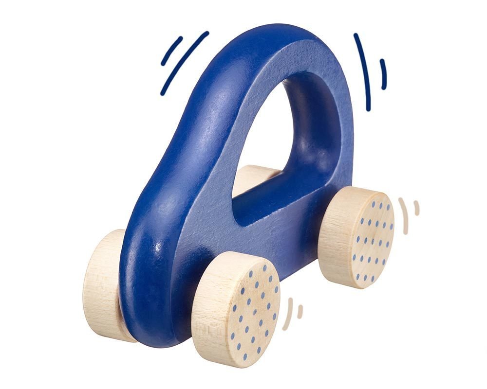 Selecta 64008 Sliding car Small Speedster, Blue – TopToy