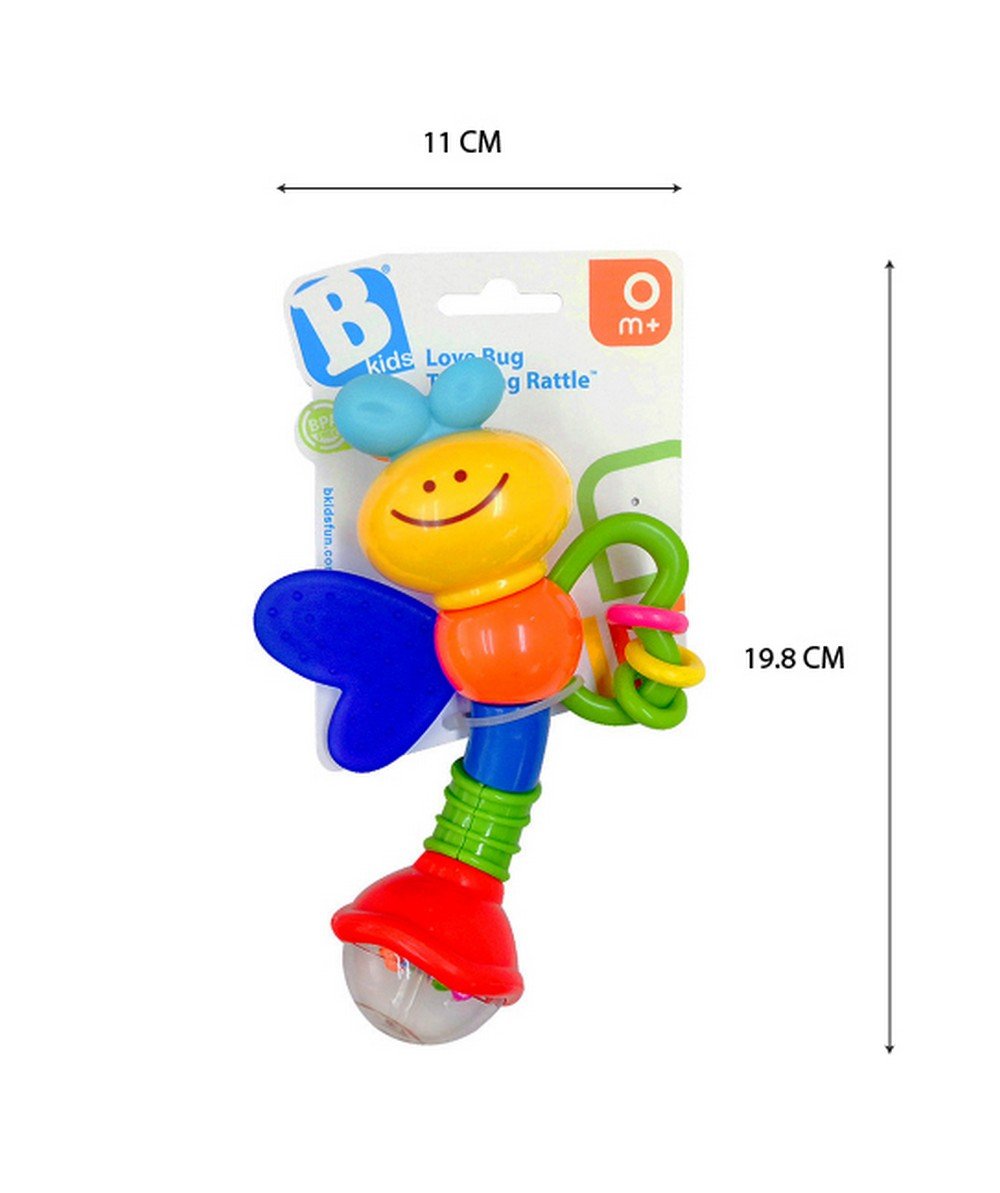 Bkids Rattle and Teeth Love Bug – TopToy