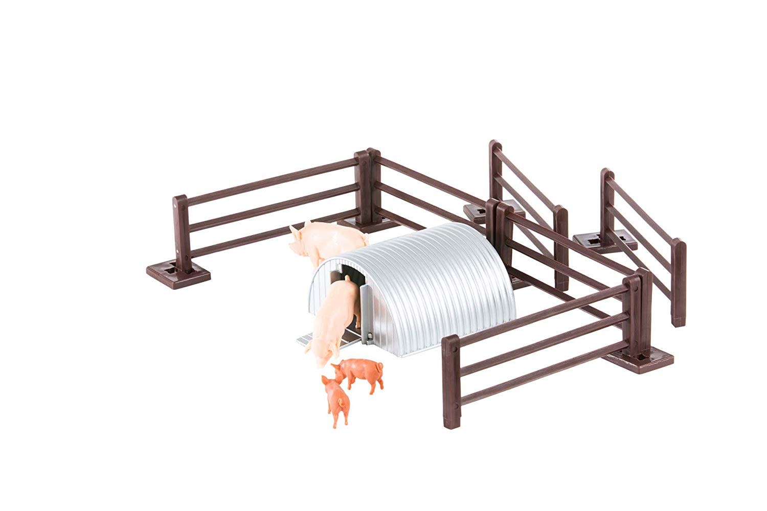 Britains 1:32 Pig Pen Farm Playset, Collectable Farmyard Animal Toys ...