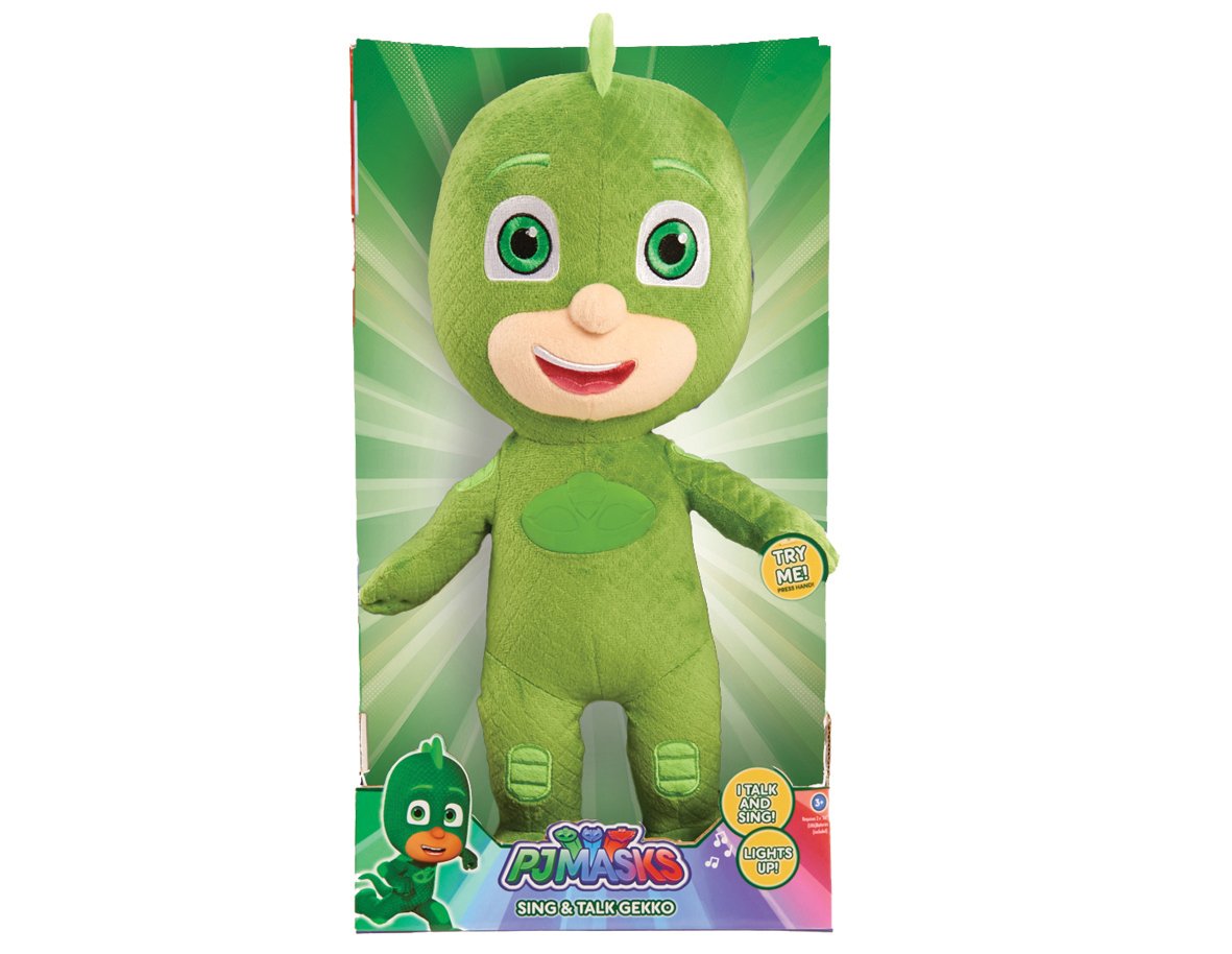 PJ Masks JPL24618 Gekko Sing and Talk Plush – TopToy