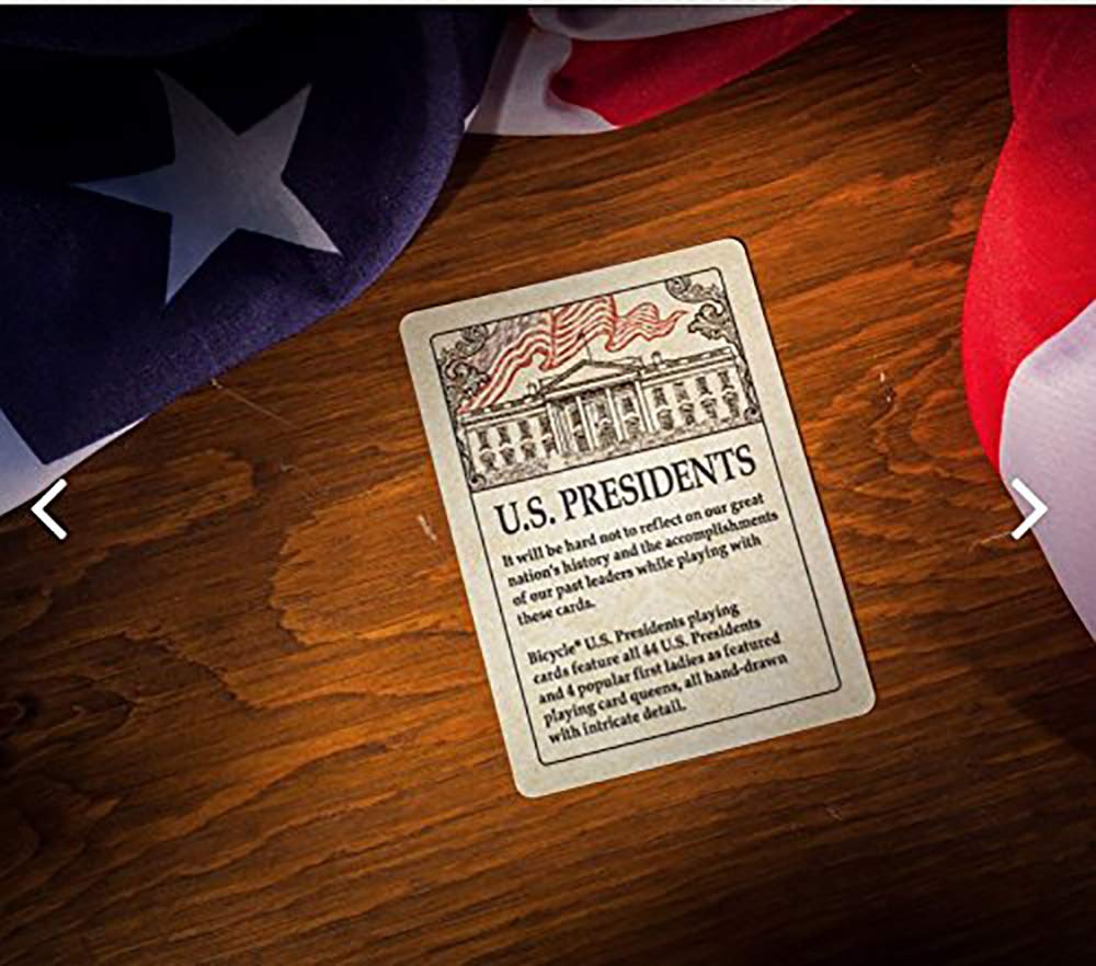 Bicycle 1033317 US Presidents Collertors Playing Card Deck – TopToy