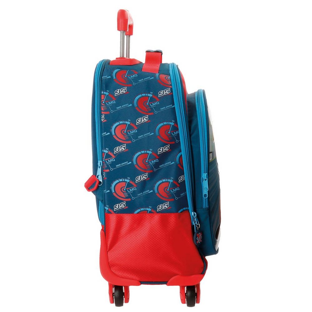 Cars Race Adaptable Backpack With Trolley – TopToy